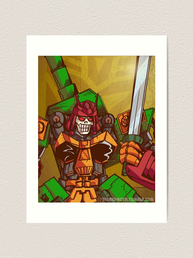 "Bludgeon (Transformers)" Art Print for Sale by TheRedMoth | Redbubble