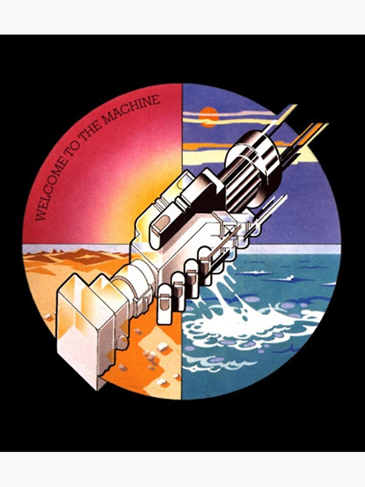 "Welcome To The Machine" Poster for Sale by lesdami286 | Redbubble