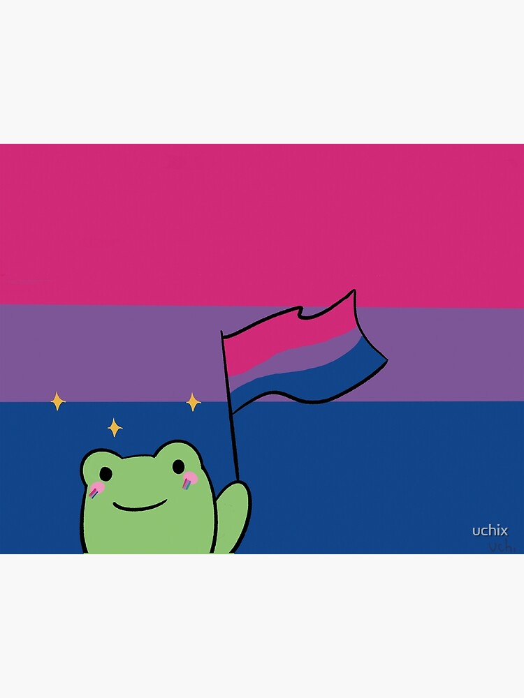 "Bisexual Frog" Poster for Sale by uchix | Redbubble