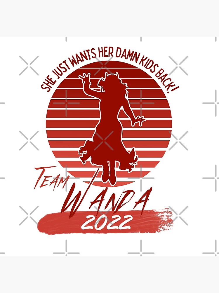 "Team Wanda 2022 Red Witch - white" Poster for Sale by Smagnaferous ...