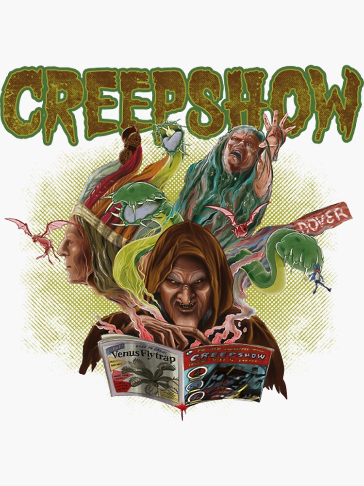 "Creepshow" Sticker for Sale by gastonmarlrcqd | Redbubble