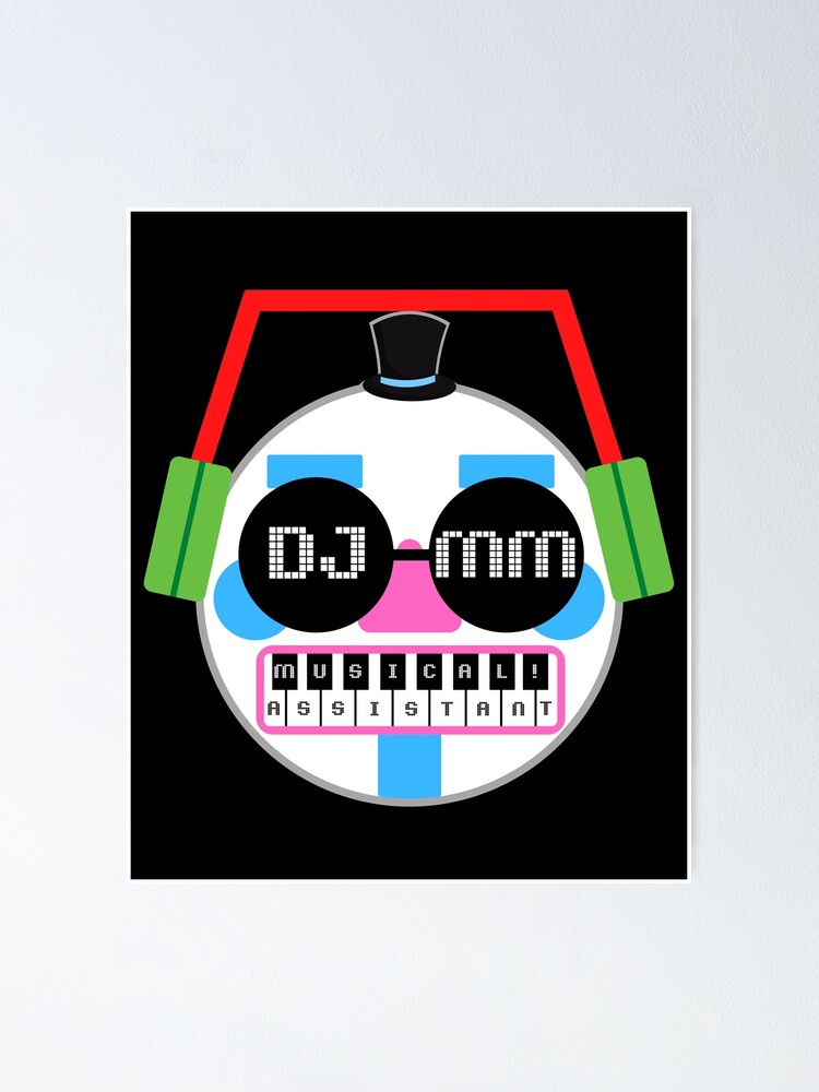 "DJ Music Man FNAF DJMM musical assistant ID" Poster for Sale by ray ...