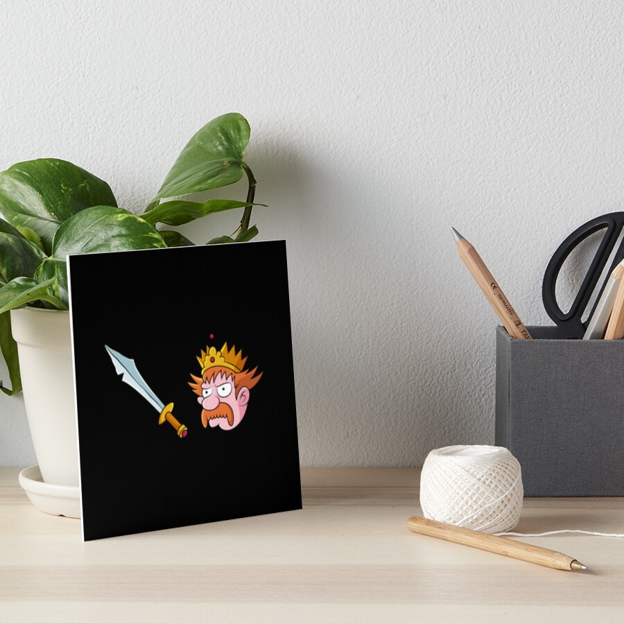 "Disenchantment King Zog sticker design funny Disenchantment stickers ...