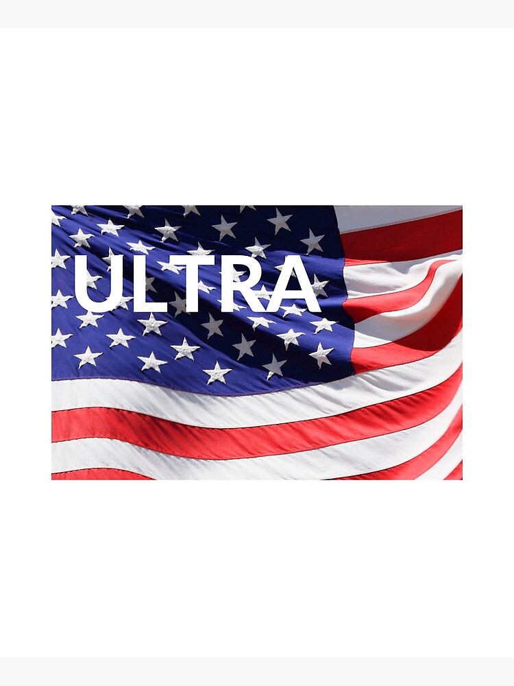 "Ultra American Flag" Poster for Sale by ChiPeeps | Redbubble