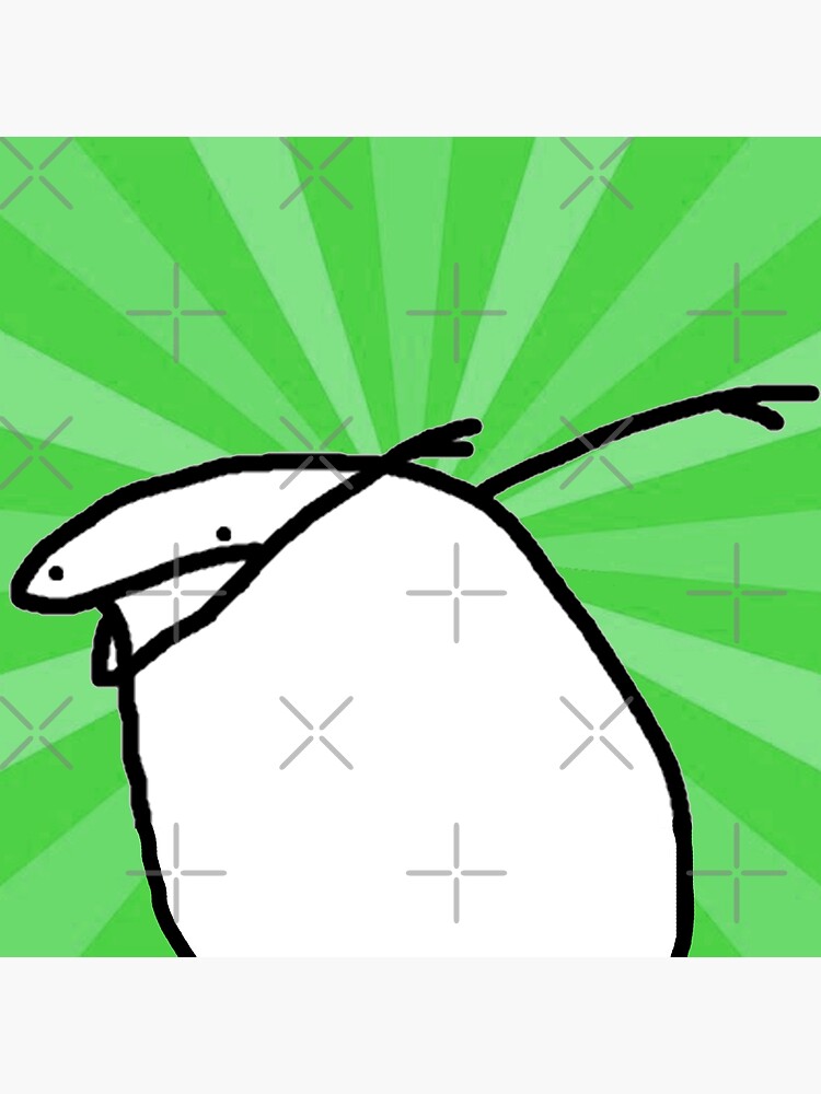 "flork dab" Poster for Sale by AsKartongs | Redbubble