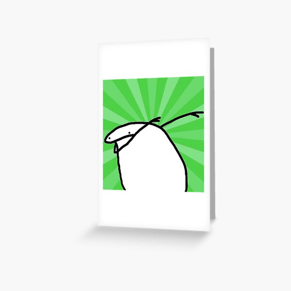 "flork dab" Greeting Card for Sale by AsKartongs | Redbubble