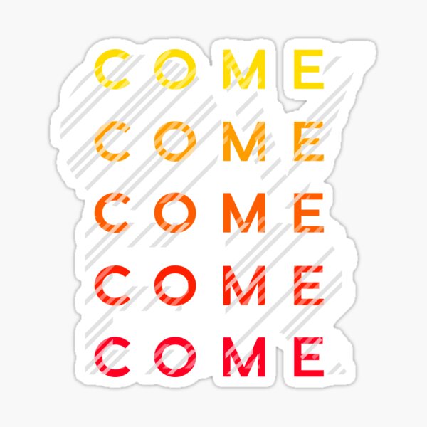 "OverCome" Sticker for Sale by stierney | Redbubble