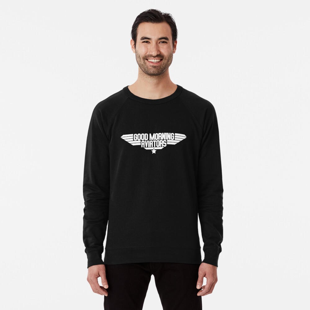 "Good morning aviators top gun quote" Sticker for Sale by avionbubble ...