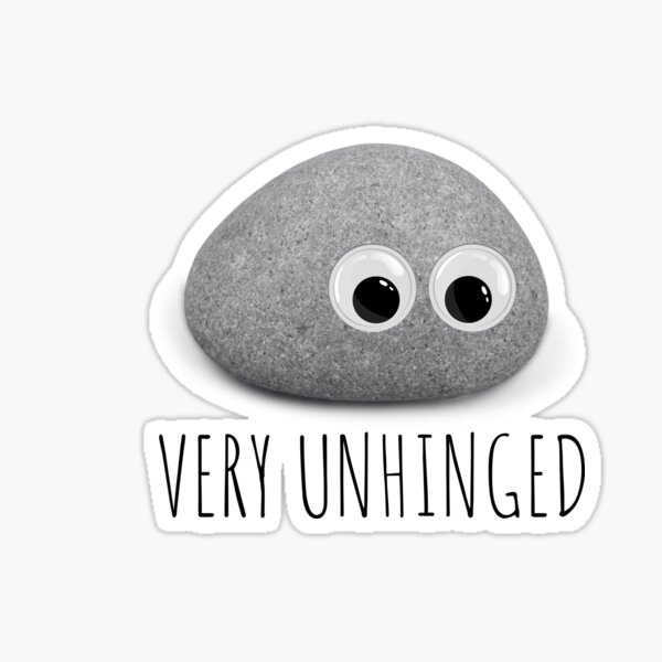 "Very Unhinged Shirt, Sticker and Pin New Funny, Lovely and Cute Shirt ...