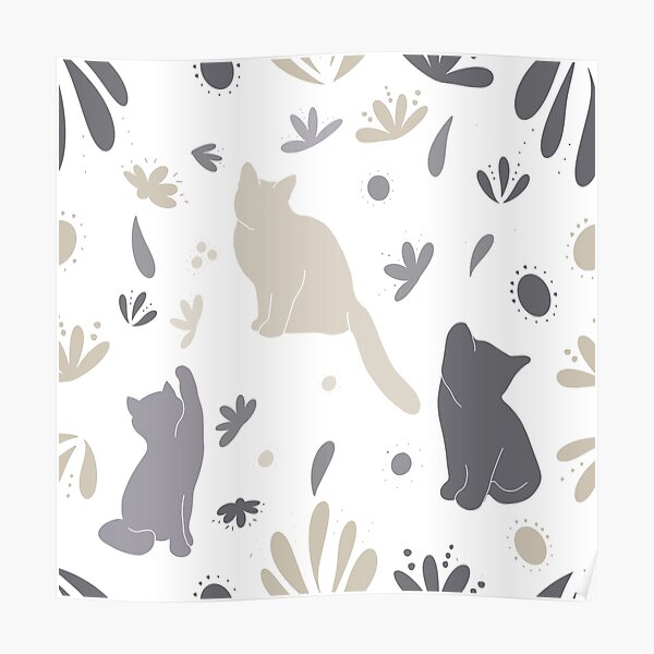 "Three Kittens" Poster for Sale by TeraLynne | Redbubble