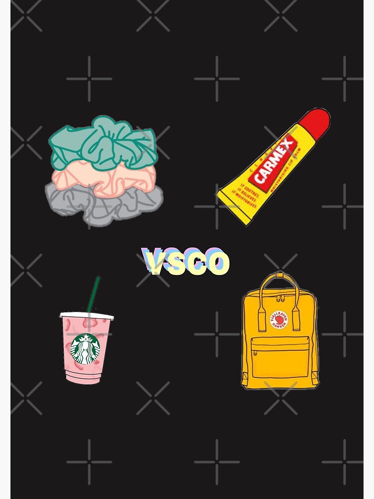 "VSCO GIRL - STICKER PACK " Spiral Notebook by itsmemaytal | Redbubble