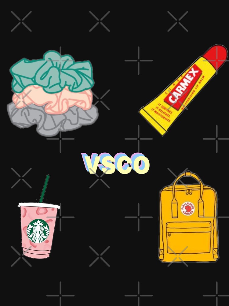 "VSCO GIRL - STICKER PACK " T-shirt for Sale by itsmemaytal | Redbubble ...