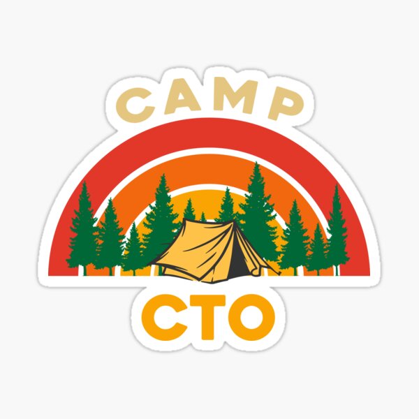 "Camp Cto" Sticker for Sale by sleeksy | Redbubble