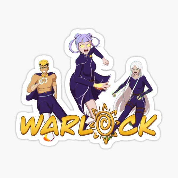 "Class Red Action" Sticker for Sale by warlockdnd | Redbubble