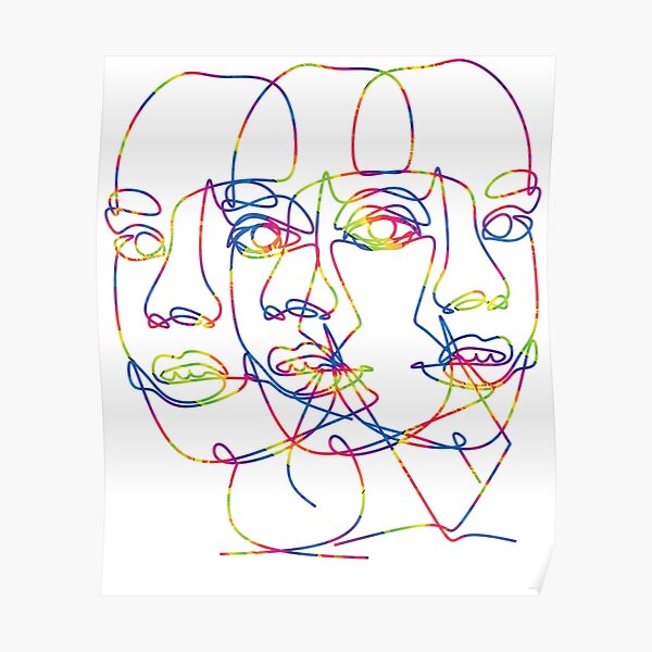"Dissociative Identity Disorder" Poster for Sale by HHRiver | Redbubble