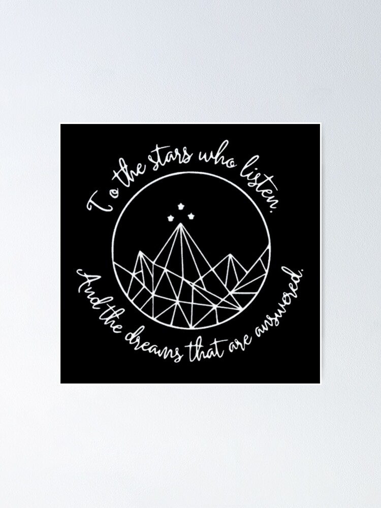 "cotar Velaris Tshirt, Night Court symbol" Poster for Sale by Sidossz13 ...