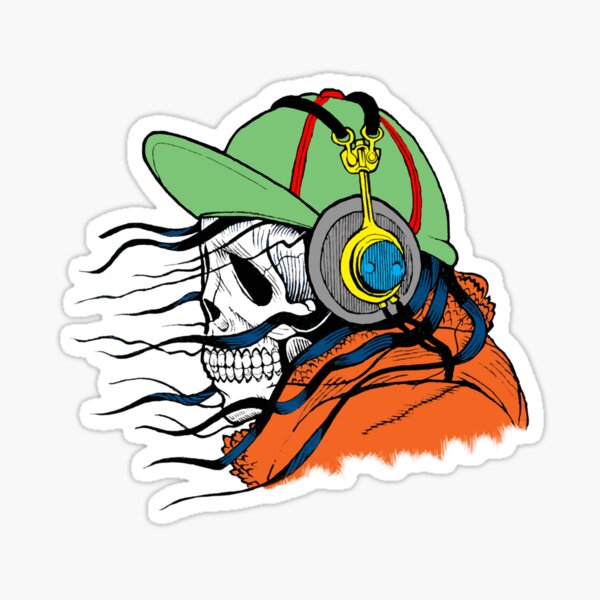 "Skull" Sticker for Sale by Ema1994 | Redbubble