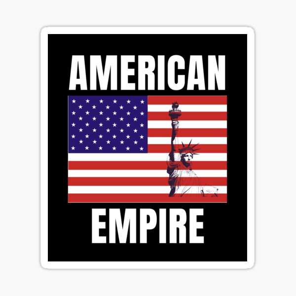 "American Empire Flag Liberty" Sticker for Sale by MojaveTradePost ...