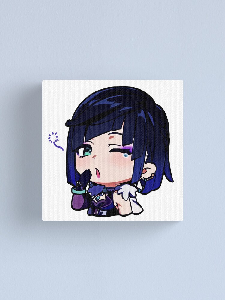 "Yelan cute chibi - genshin impact yelan" Canvas Print by Omagatoki ...