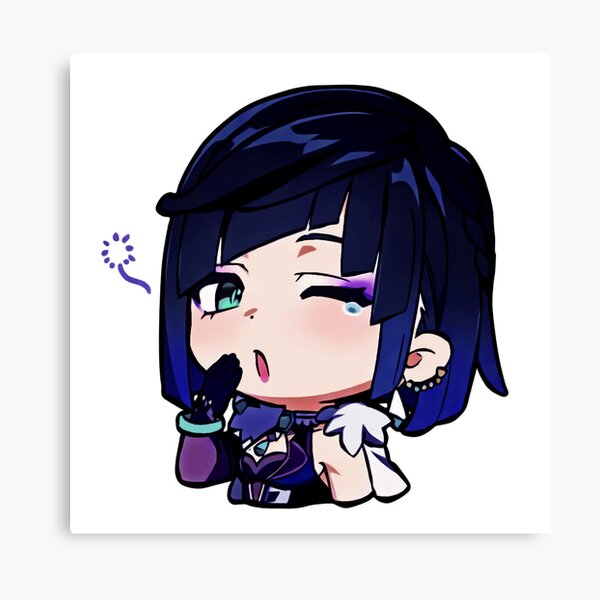 "Yelan cute chibi - genshin impact yelan" Canvas Print by Omagatoki ...