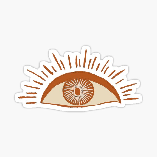 "eye" Sticker for Sale by bilalelamrani | Redbubble