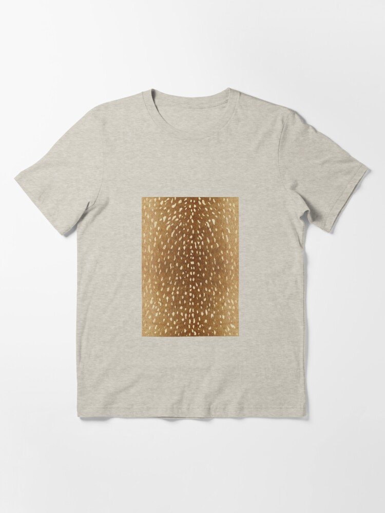 deer fur pattern top