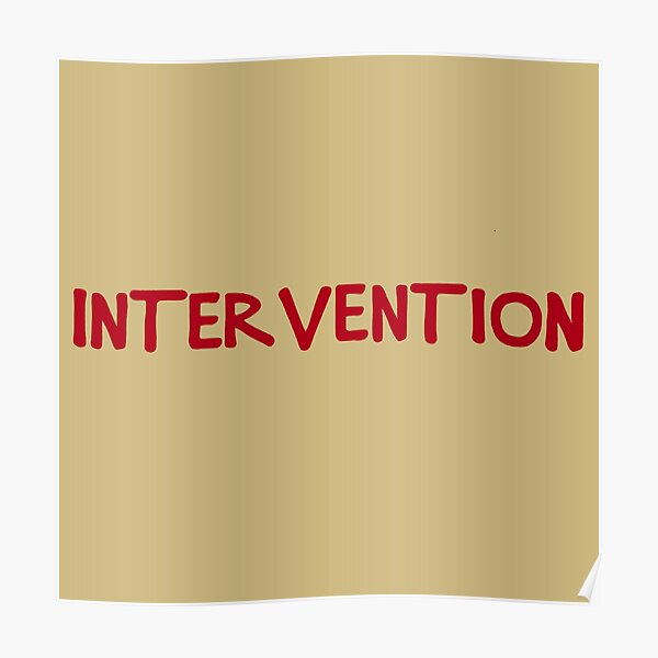 "How I Met Your Mother Intervention" Poster for Sale by senaeksi ...