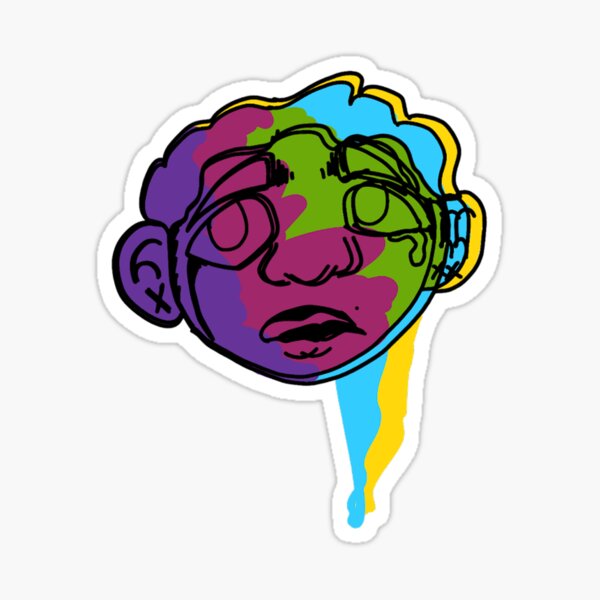 "Self image Logo " Sticker for Sale by ANerdWithAPen | Redbubble