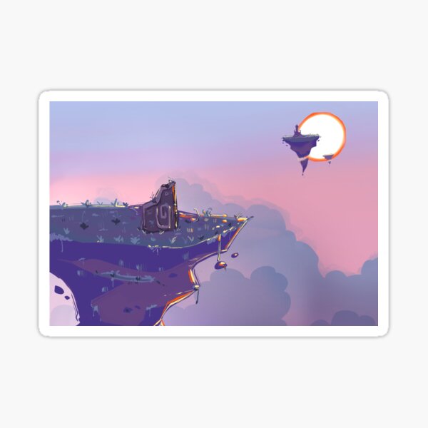 "Islands at Dawn" Sticker for Sale by Mcoockie | Redbubble