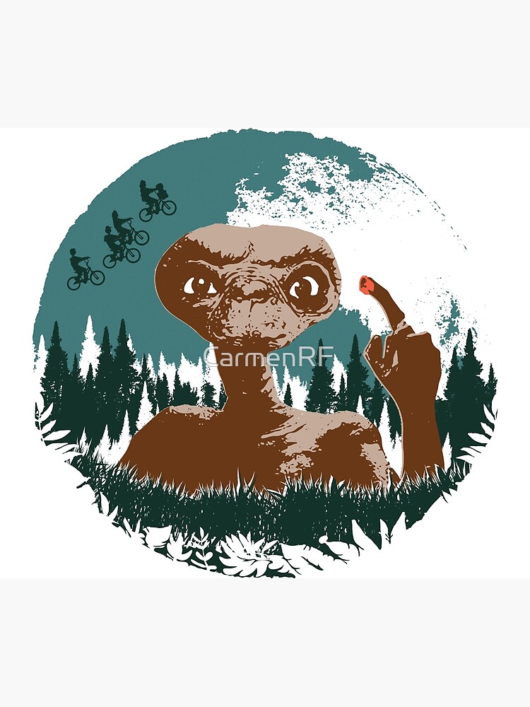 "E.T." Poster by CarmenRF | Redbubble