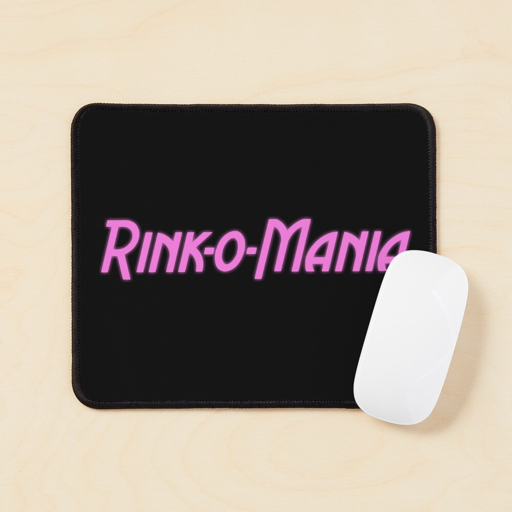 "rink-o-mania" Sticker for Sale by azaleae | Redbubble