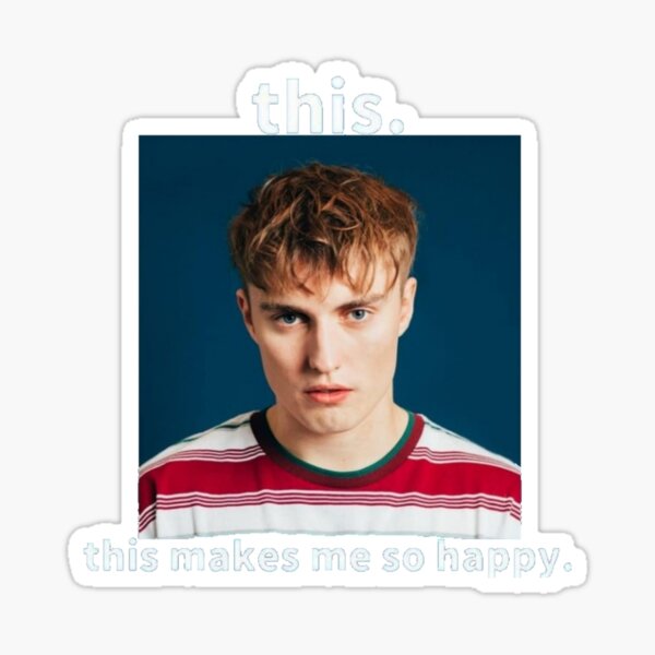 "Sam fender " Sticker for Sale by SCARLUX | Redbubble