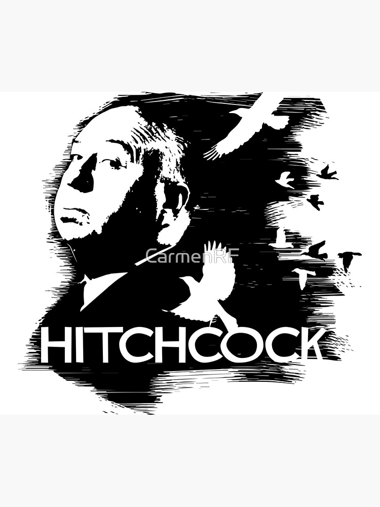 "Alfred Hitchcock" Poster by CarmenRF | Redbubble