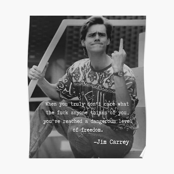 "jim carrey" Poster for Sale by sanss1 | Redbubble