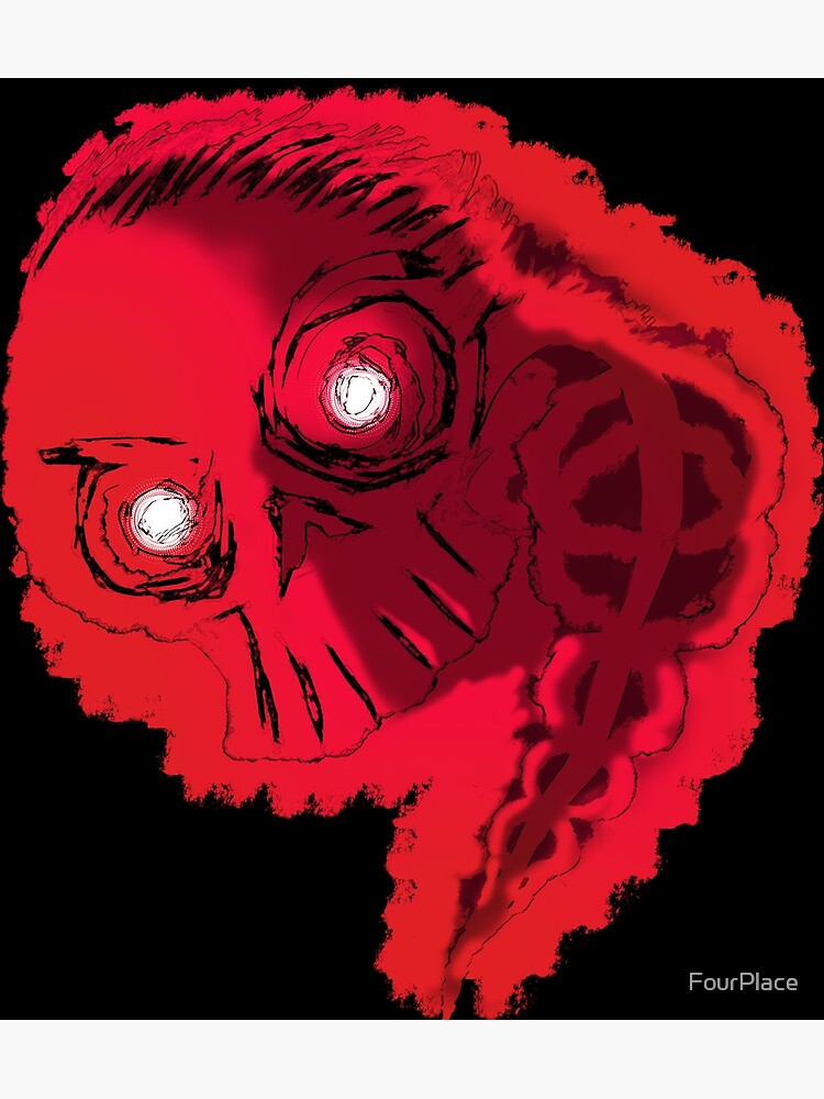 "Angry Skeleton "First Model"" Poster for Sale by FourPlace | Redbubble