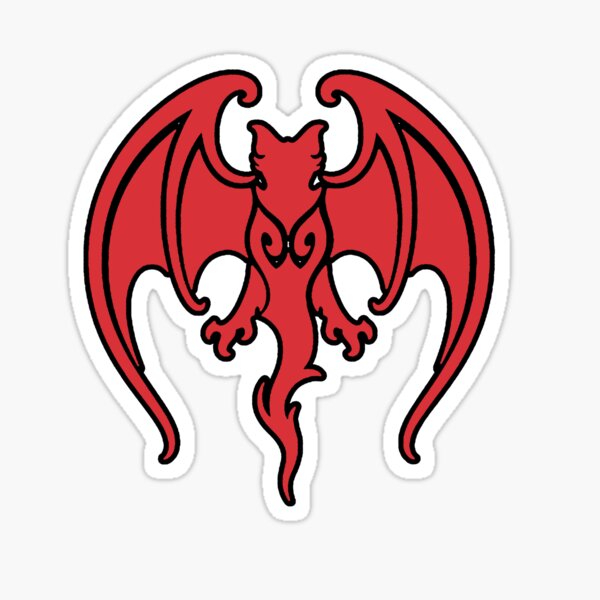 "The Hollywood Vampires Bat FanDesign" Sticker for Sale by ⭐Alice - Vam ...
