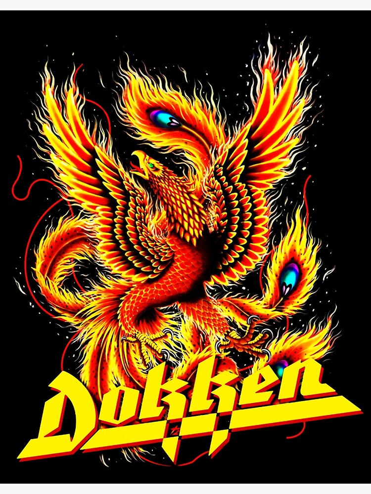 "aheupote art dokken fire phoenix" Poster for Sale by rjoanicp90 ...