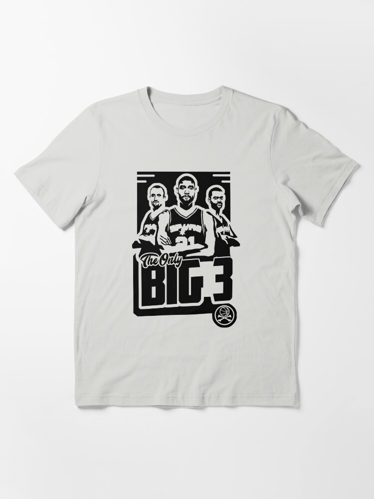 "The Big 3 " T-shirt for Sale by drazgon | Redbubble | tim duncan t ...