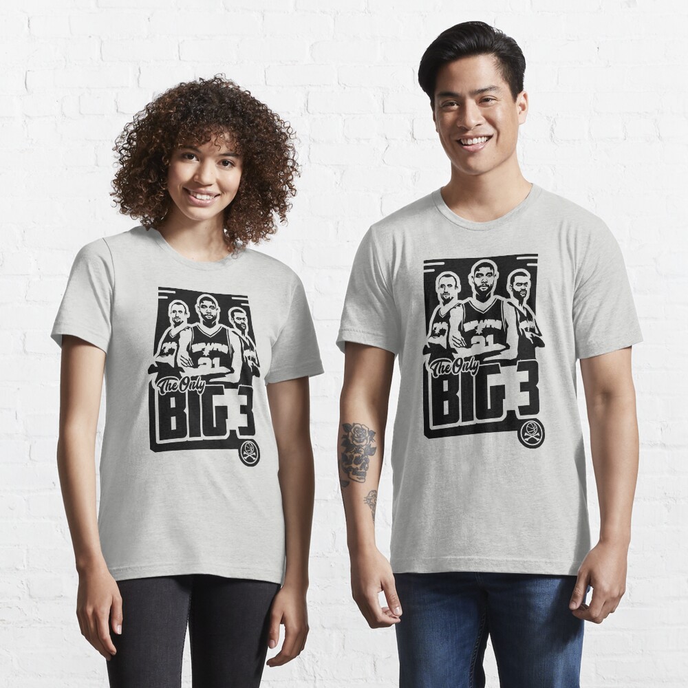 "The Big 3 " T-shirt for Sale by drazgon | Redbubble | tim duncan t ...