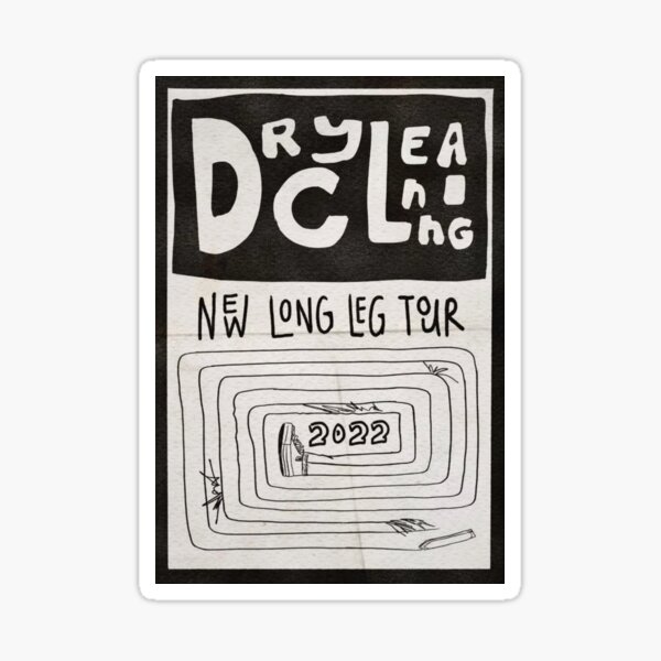 "Dry Cleaning Band Poster" Sticker for Sale by MaryBethBryan | Redbubble