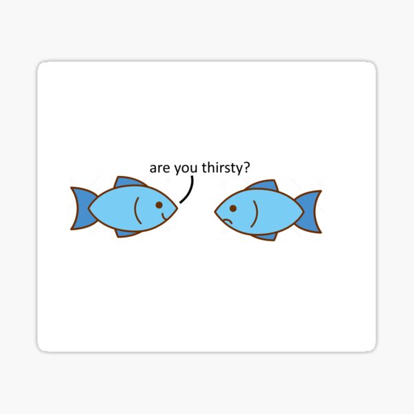 "Are You Thirsty" Sticker for Sale by CreatedbyAsh34 | Redbubble