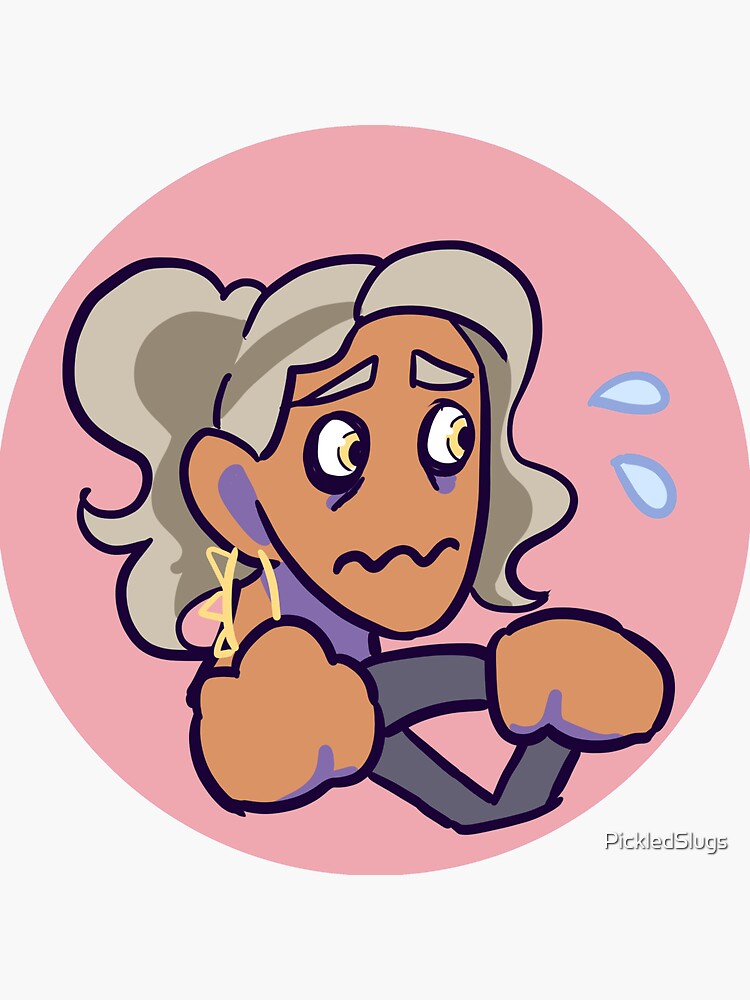 "Phoebe Icon Sticker" Sticker for Sale by PickledSlugs | Redbubble
