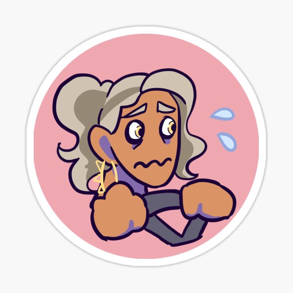 "Phoebe Icon Sticker" Sticker for Sale by PickledSlugs | Redbubble