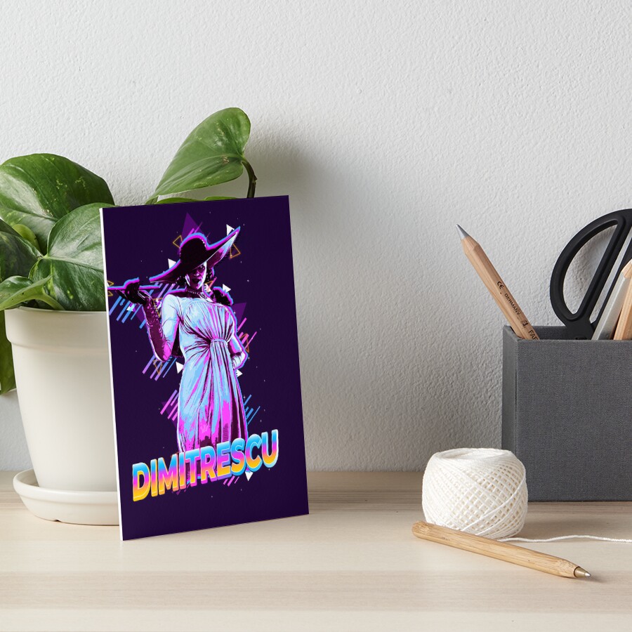 "Lady Dimitrescu | Resident Evil" Art Board Print for Sale by ...