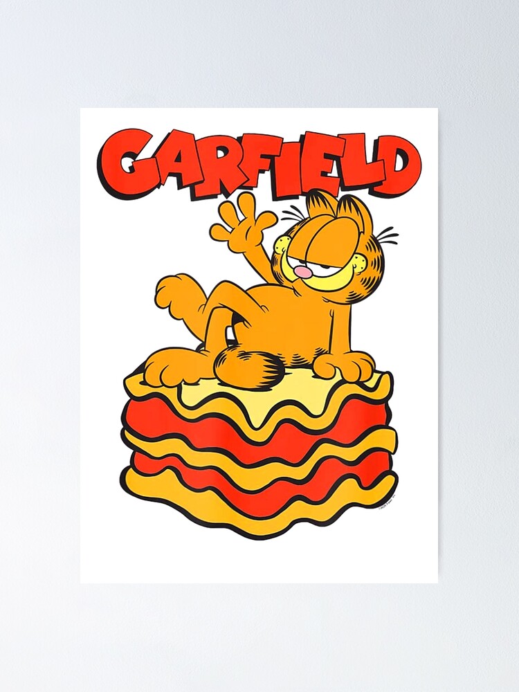 "Garfield face meme" Poster for Sale by brett5534 | Redbubble