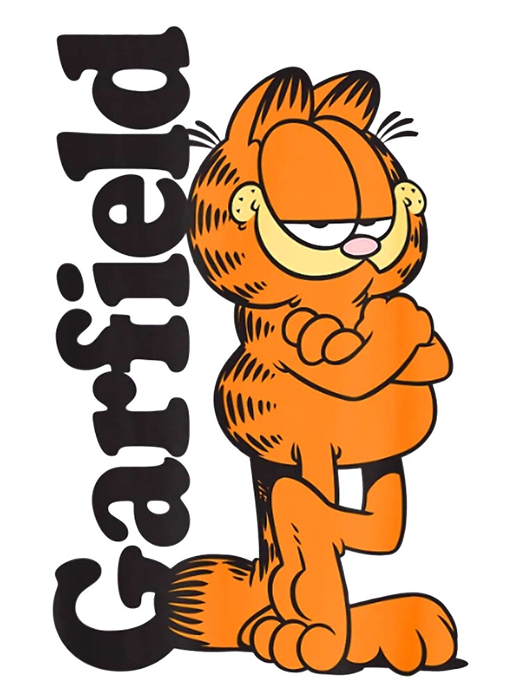 "Garfield face anime" Poster for Sale by brett5534 | Redbubble