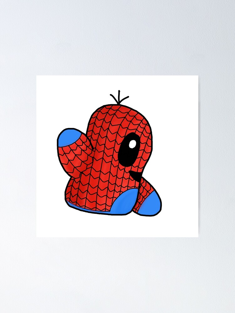 "Spider Blob" Poster for Sale by ksharo | Redbubble