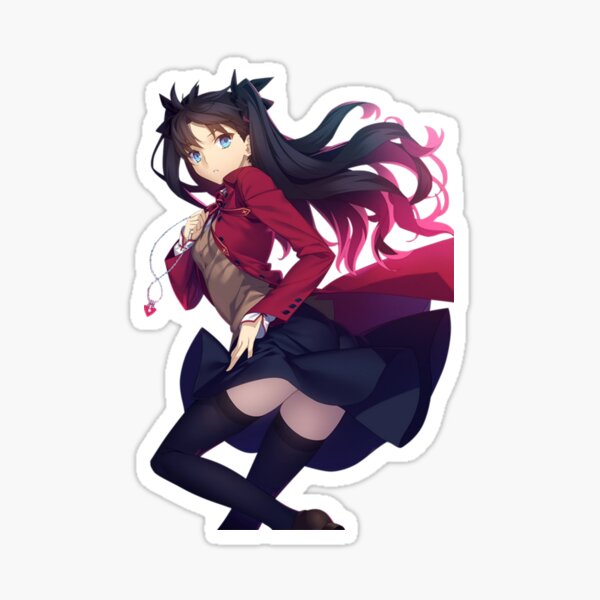 "Rin Tohsaka" Sticker for Sale by AniePieArt | Redbubble
