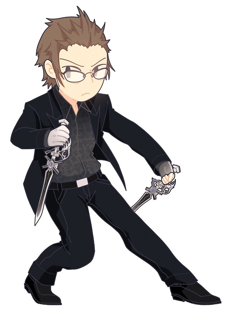 "FFXV - Ignis Scientia Sticker" by akkalime | Redbubble