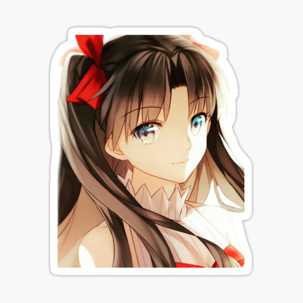 "Rin Tohsaka" Sticker for Sale by AniePieArt | Redbubble